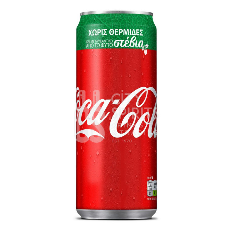 ΚΟΚΑ ΚΟΛΑ ΣΤΕΒΙΑ 330ml. | Κάβα Θεσσαλονίκη